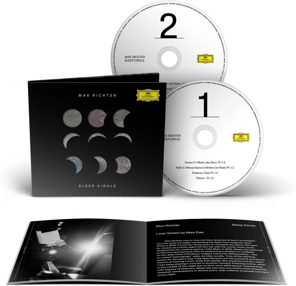Sleep Circle (Digipack, 2 CDs) von Max Richter - CeDe.de